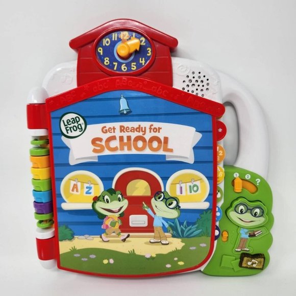 Leapfrog | Toys | Leapfrog Tads Get Ready For School Interactive Book ...